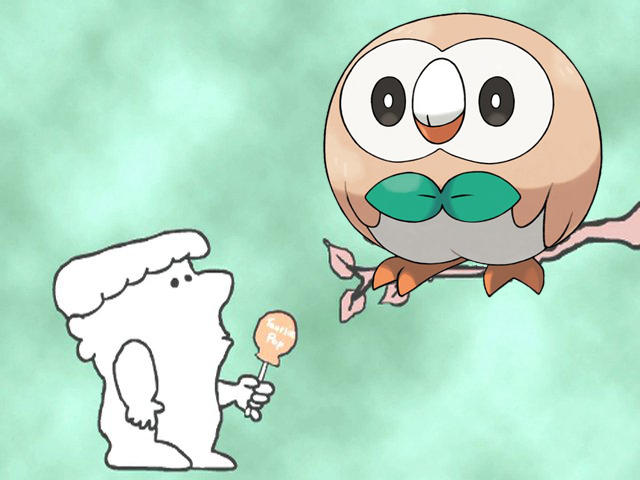Tootsie pop rowlet | Rowlet's Roundness | Know Your Meme