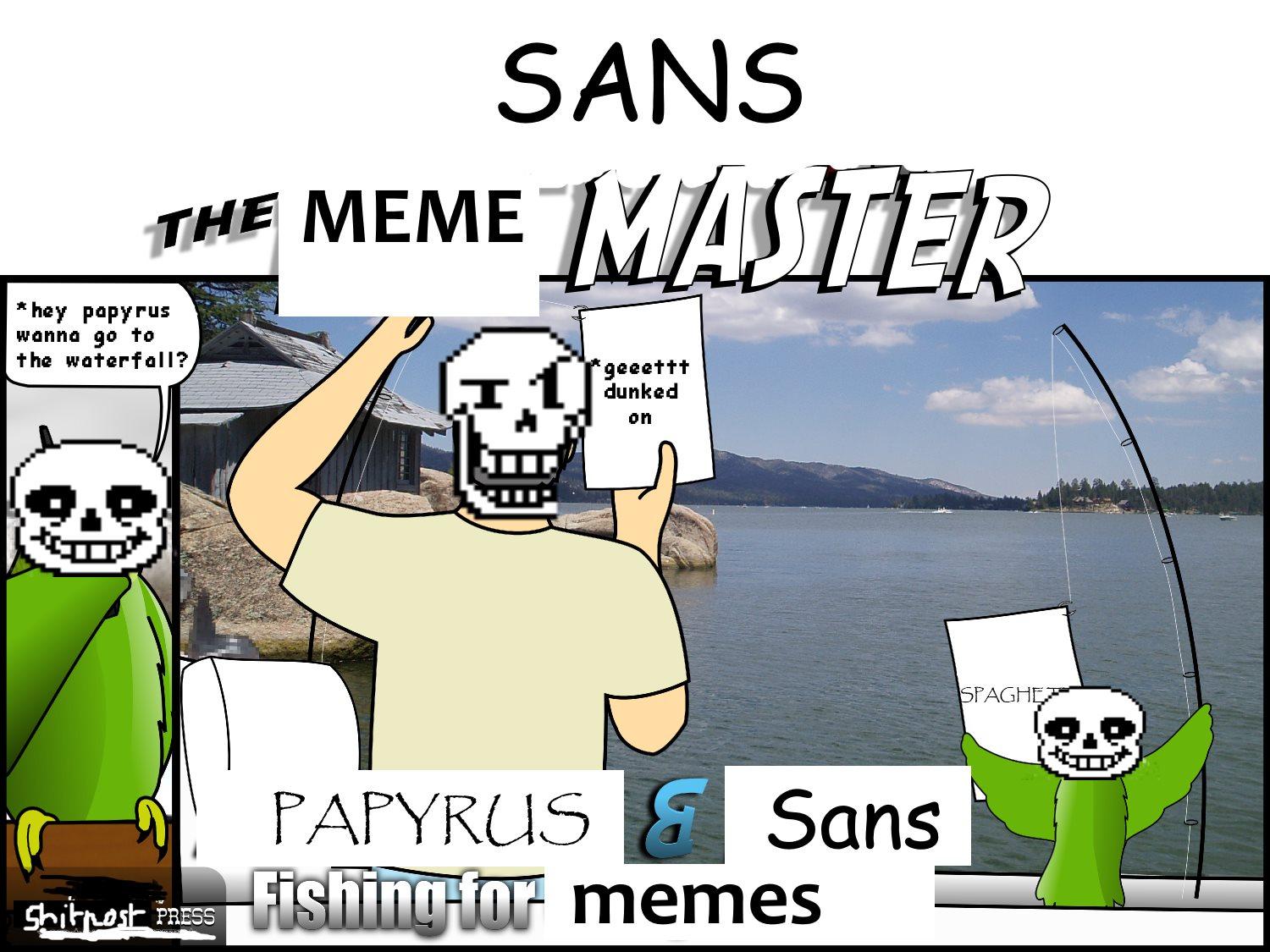 Sans the Meme Master | Meme Lord / Meme Master | Know Your Meme