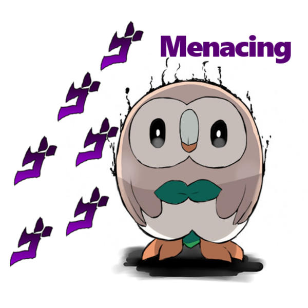 Rowlet is menacing | Rowlet's Roundness | Know Your Meme