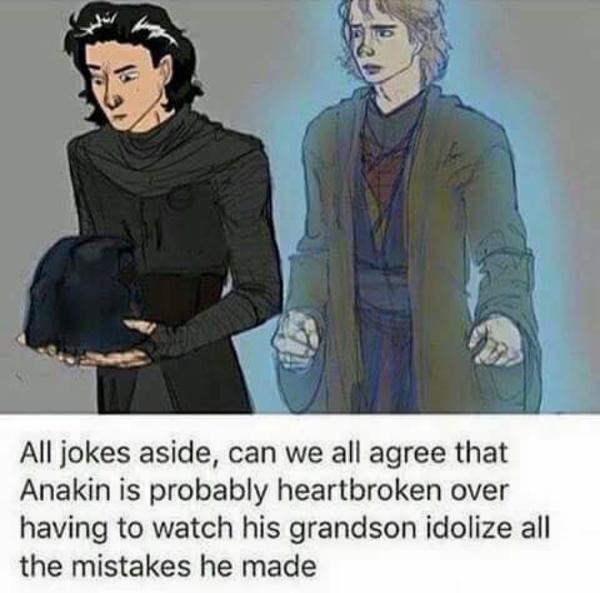 "Grandson, I'm Disappointed" | Star Wars | Know Your Meme