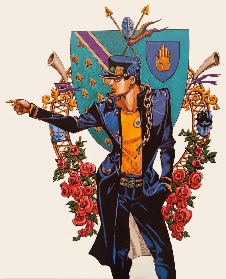 Jotaro in the new style | JoJo's Bizarre Adventure | Know Your Meme