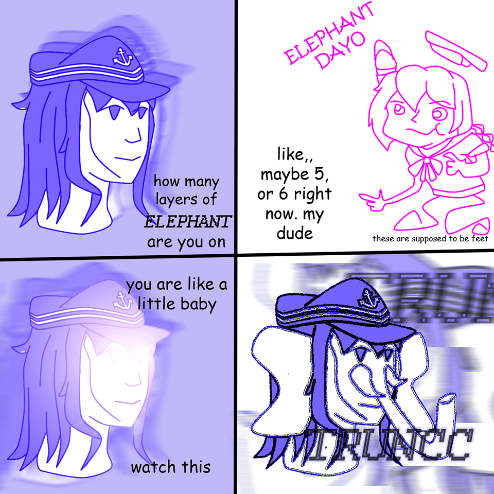 How many layers of elephant are you on? | Layers of Irony | Know Your Meme