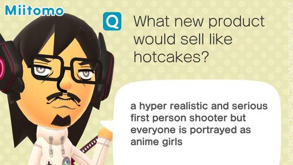 Hyper, realistic, and serious FPS game but with anime girls | Miitomo ...