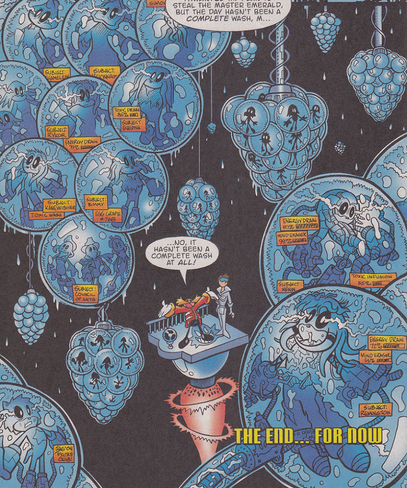 Just when you though Comic Eggman can't be more evil, I present his ...