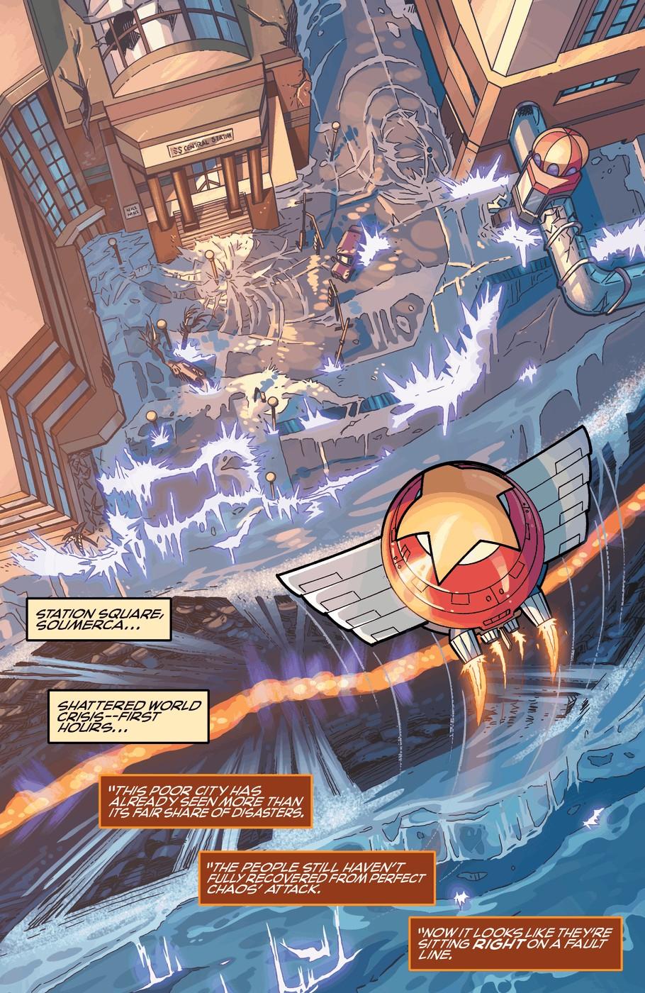 STH #257 - Preview Page 1 | Archie Sonic Comics | Know Your Meme