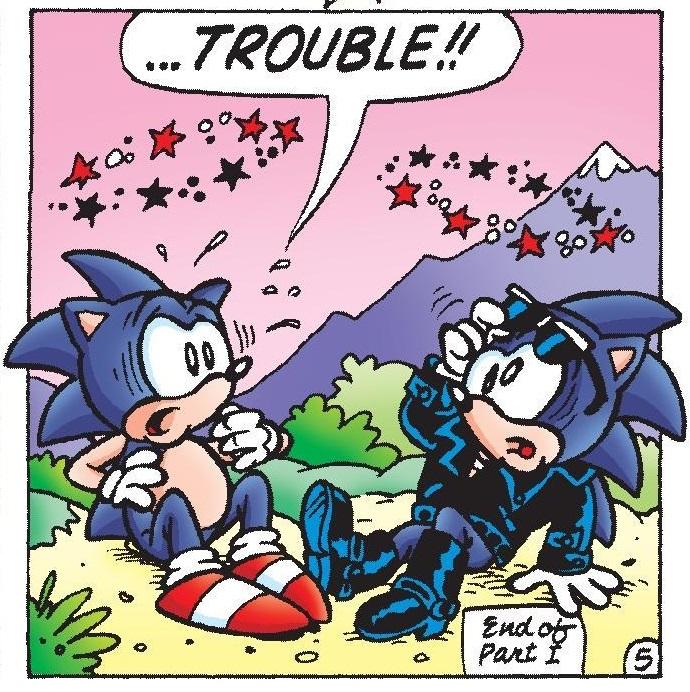 Scourge's First Appearance | Archie Sonic Comics | Know Your Meme