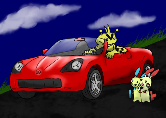 Electabuzz's car | Pokémon | Know Your Meme