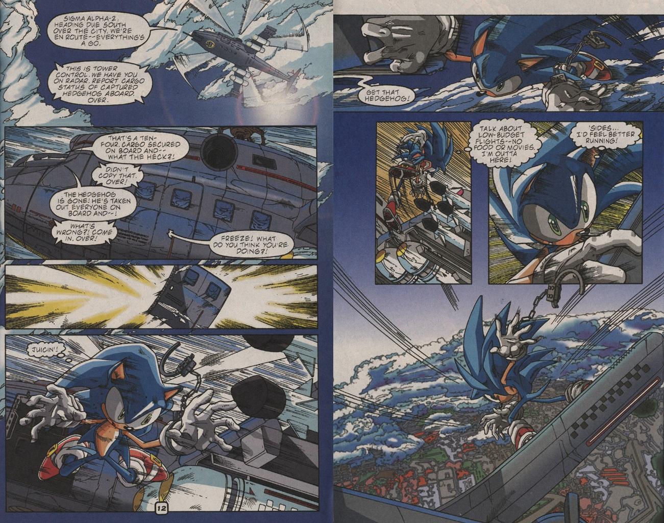 City Escape | Archie Sonic Comics | Know Your Meme
