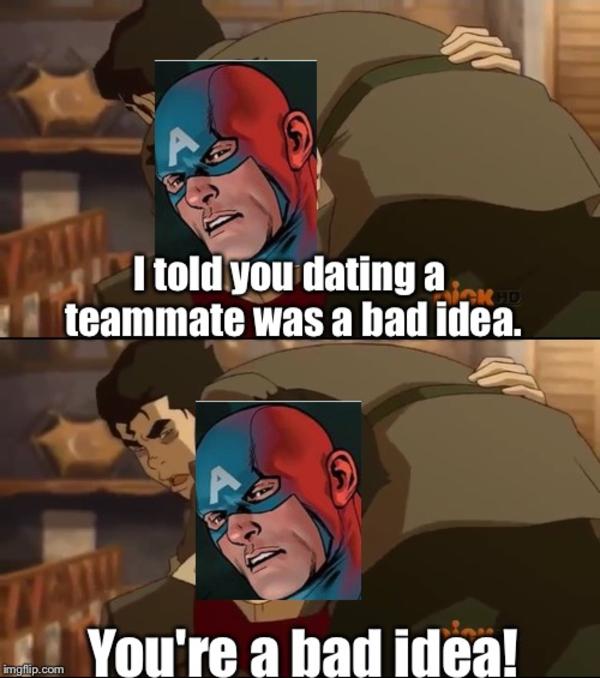 This scene from Korra fits in perfectly with Captain America working ...