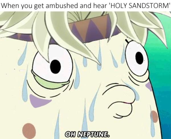 [sweats menacingly] | Oh Neptune | Know Your Meme