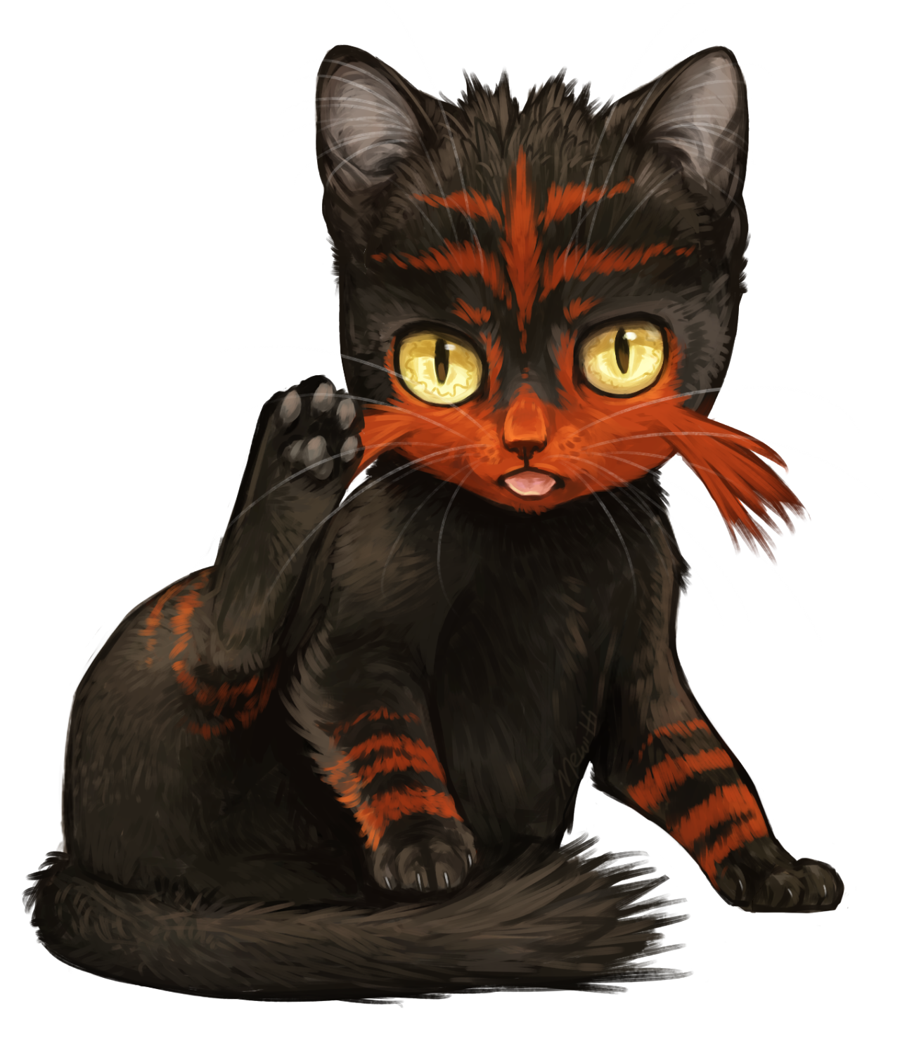 Semi-Realistic Litten | Pokémon Sun and Moon | Know Your Meme
