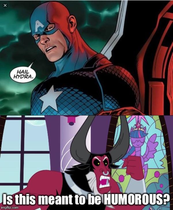 Good job, Marvel | Captain Hydra / Captain America "Hail Hydra" Edits ...