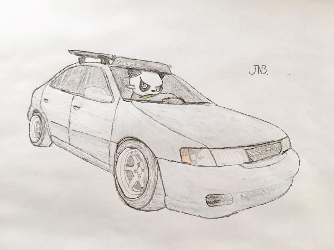Pancham driving the Nissan Sentra. | Pokémon | Know Your Meme