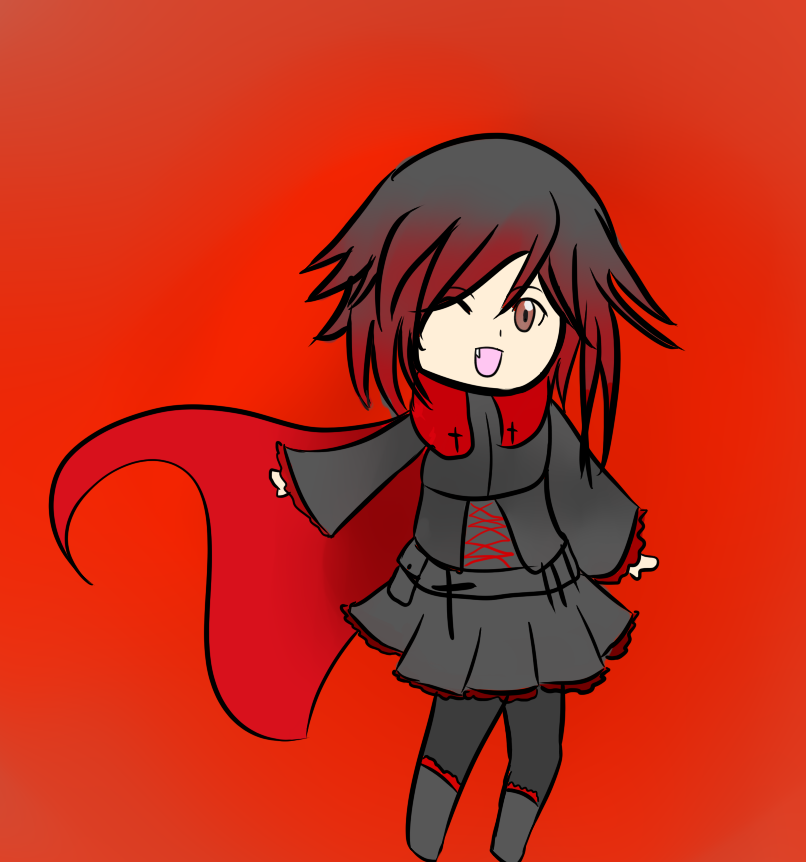 Another Ruby chibi... | RWBY | Know Your Meme