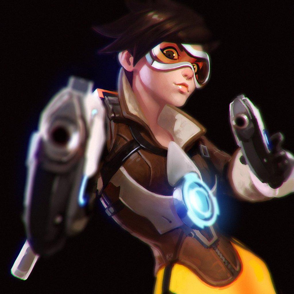 Tracer by Kuvshinov Ilya | Overwatch | Know Your Meme
