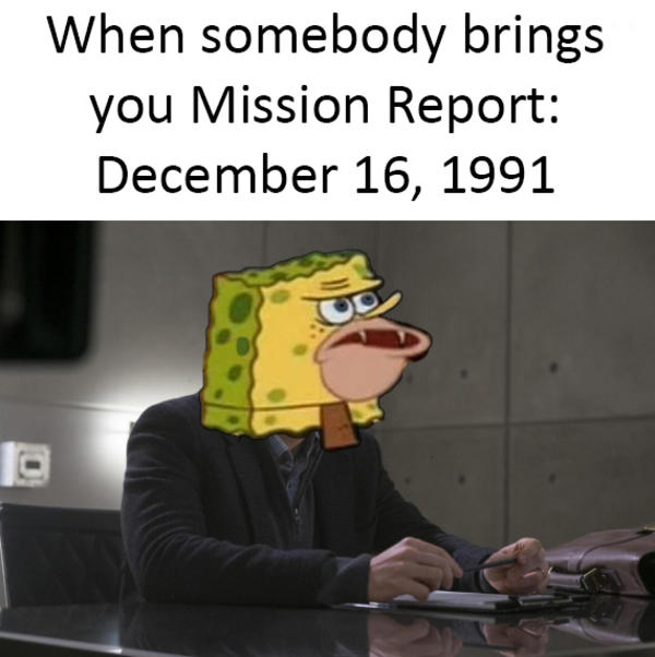 SpongeGar: December 16, 1991 | SpongeGar / Primitive Sponge / Caveman ...