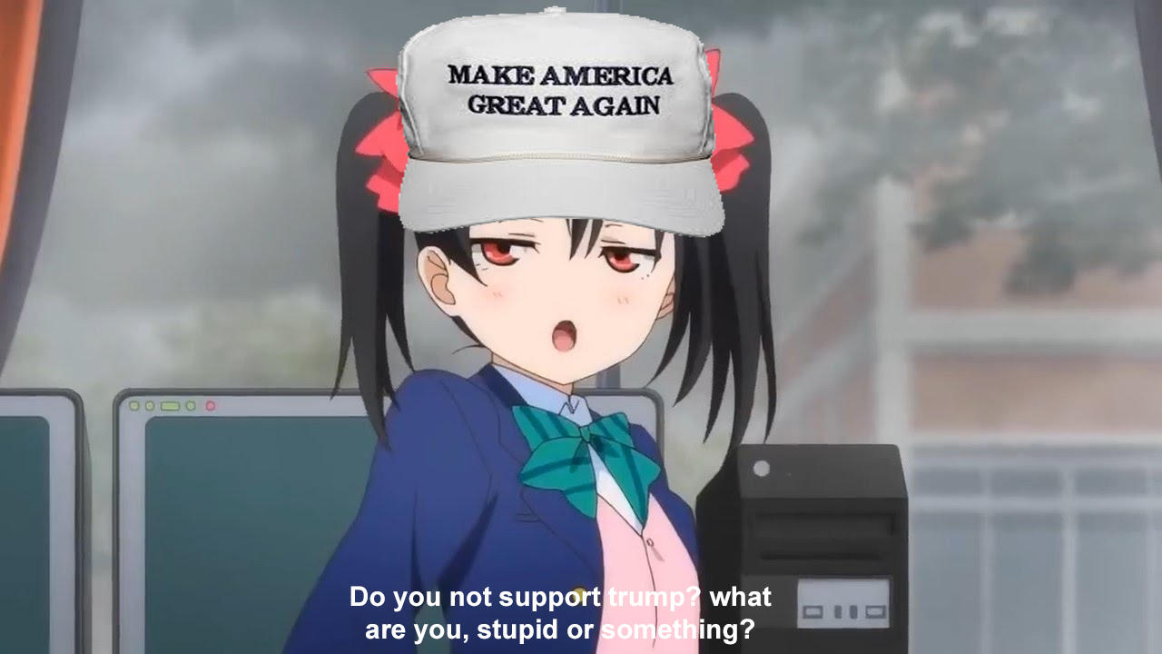 Yazawa Nico | #TrumpAnime / Rick Wilson Controversy | Know Your Meme