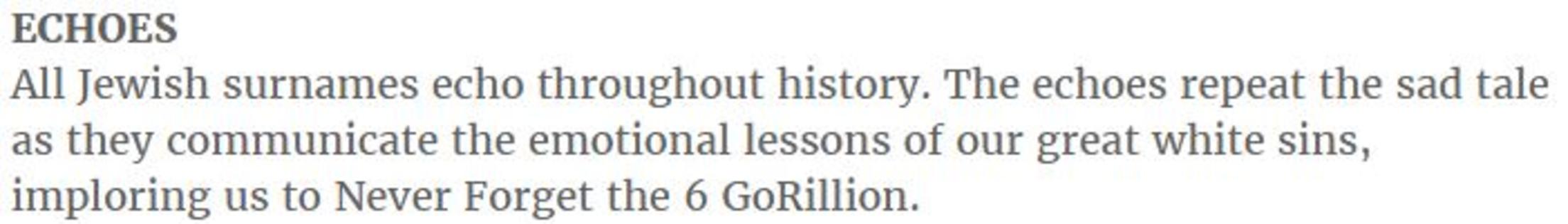 The Right Stuff Lexicon | Triple Parentheses / (((Echo))) | Know Your Meme