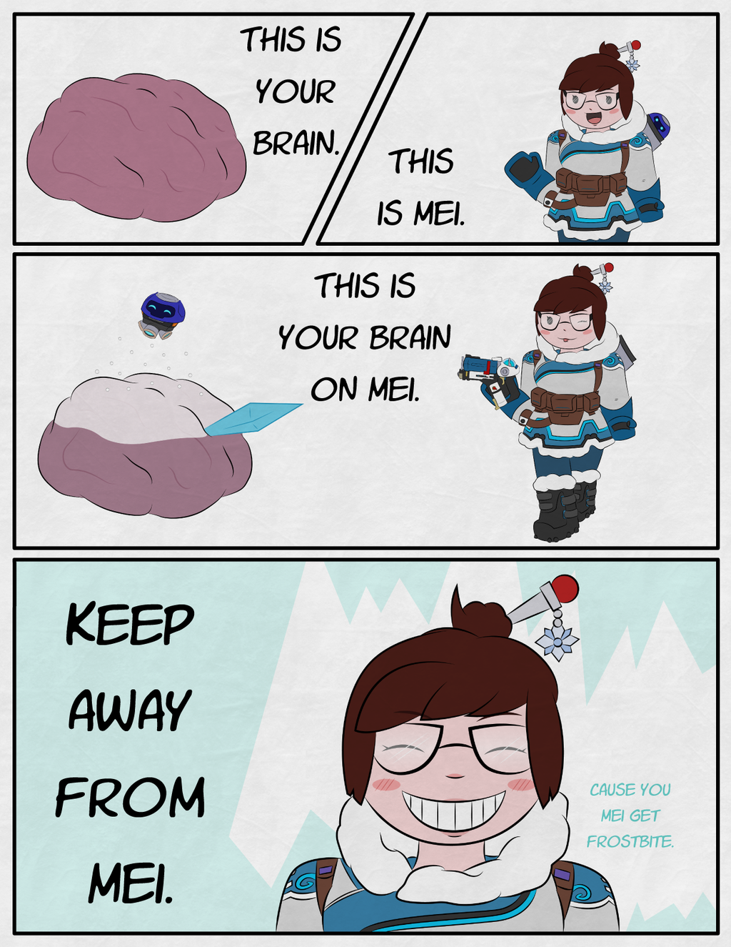 This is your brain on Mei | Overwatch | Know Your Meme