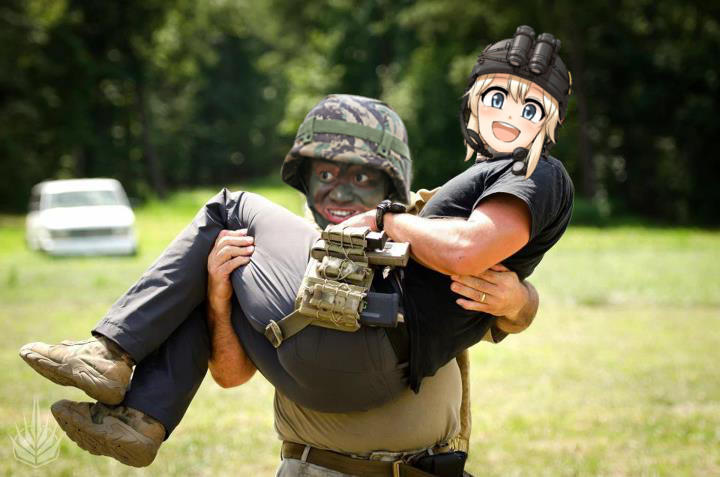 zergface carrying operator chan | Operator-chan | Know Your Meme