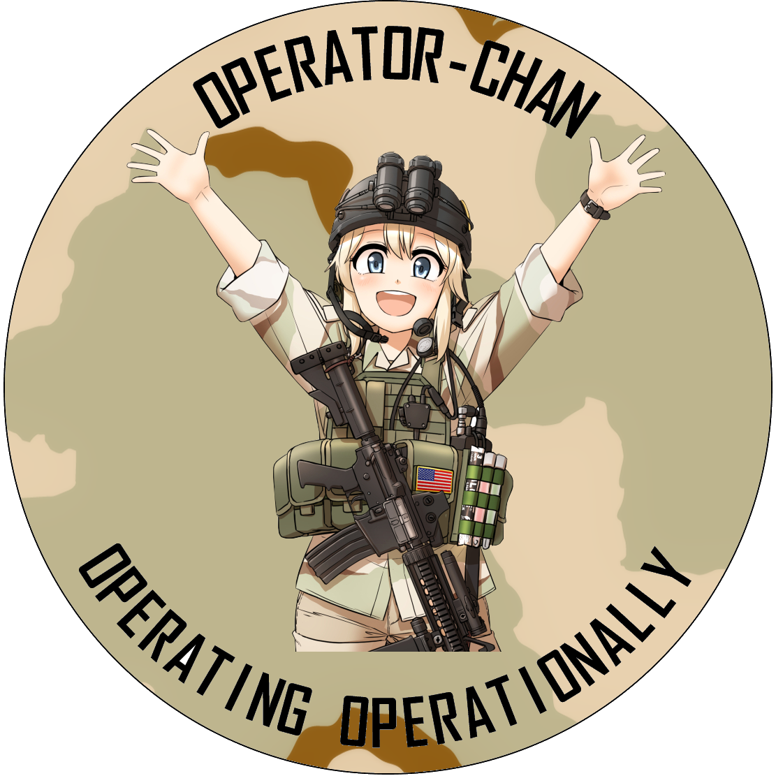 operator chan patch | Operator-chan | Know Your Meme