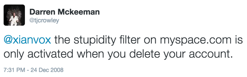 How to Enable MySpace "Stupid" Filter | Delete Your Account | Know Your ...