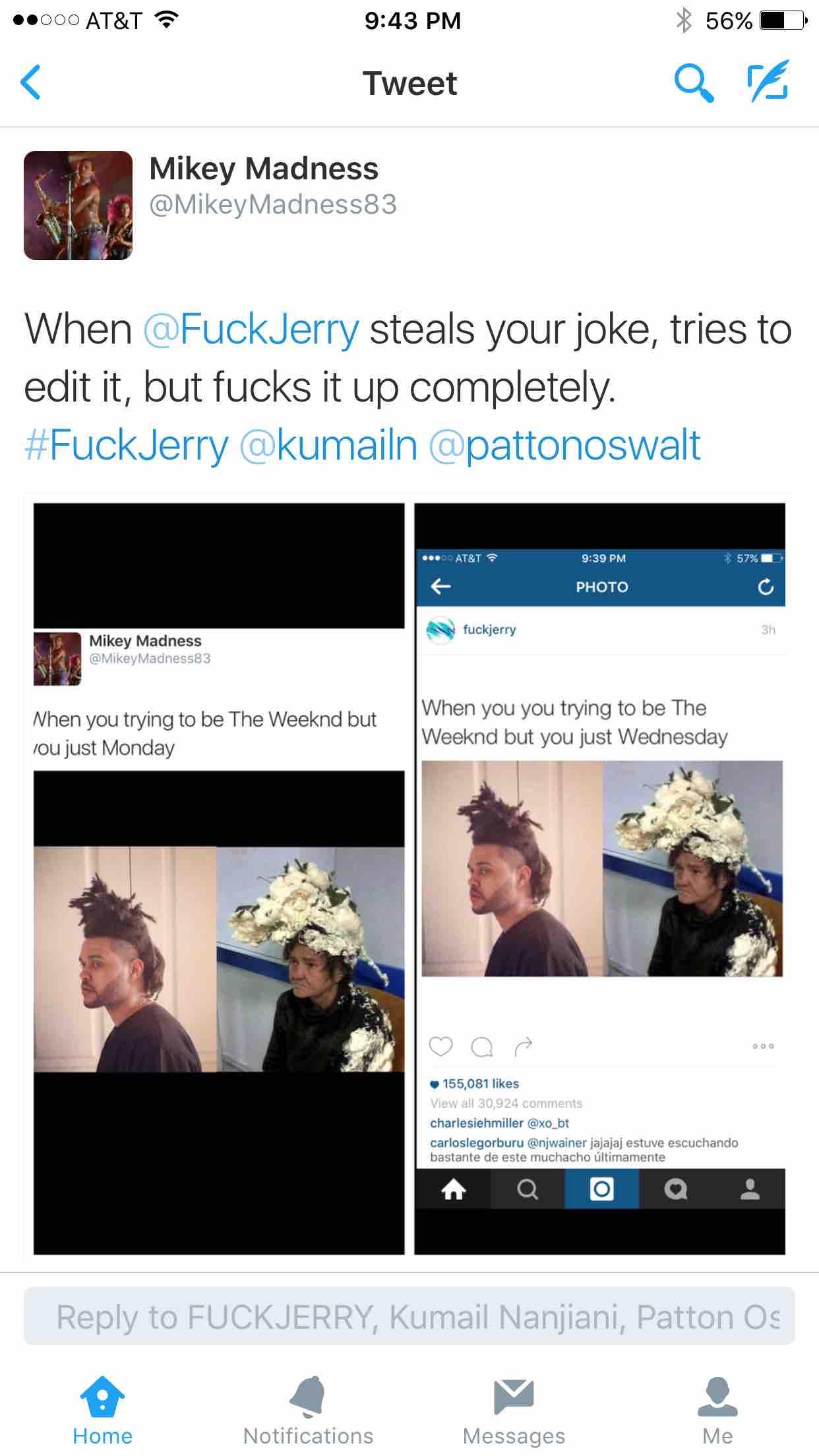 When @FuckJerry Steals Your Joke | Elliot Tebele / Fuck Jerry | Know ...