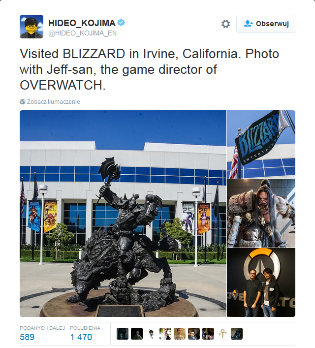 Intriguing. | Hideo Kojima | Know Your Meme