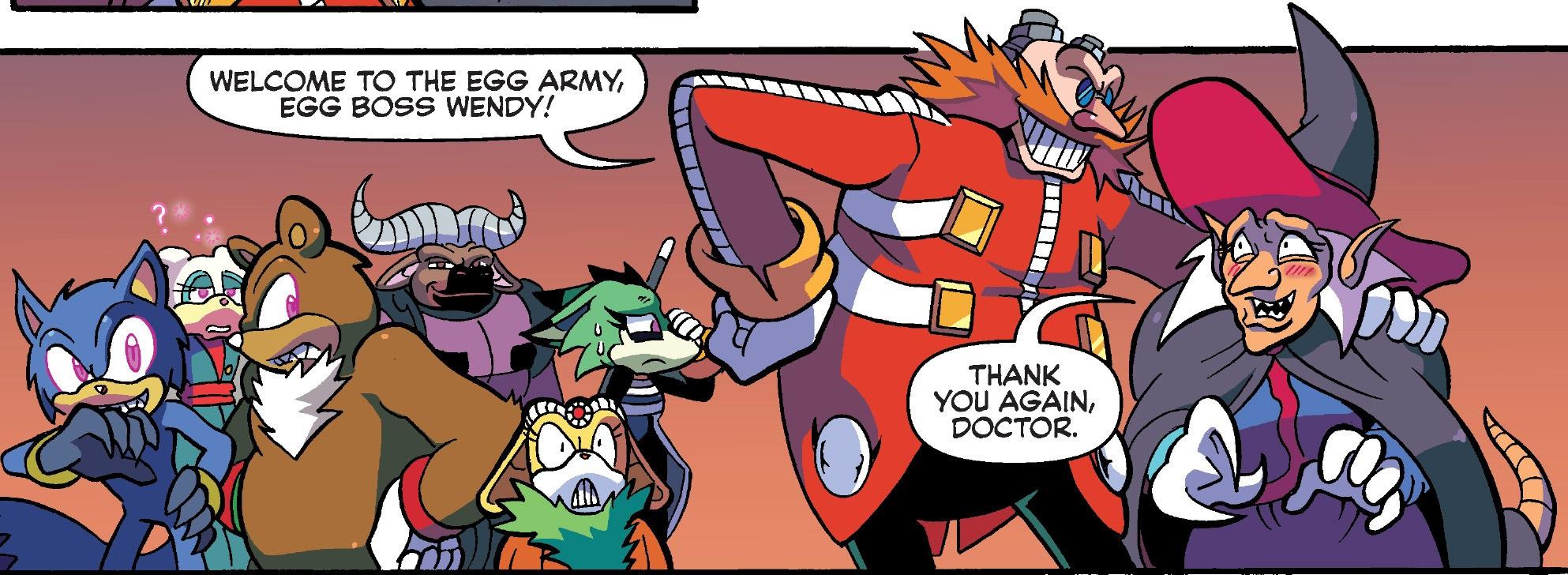 Egg Boss Wendy | Archie Sonic Comics | Know Your Meme