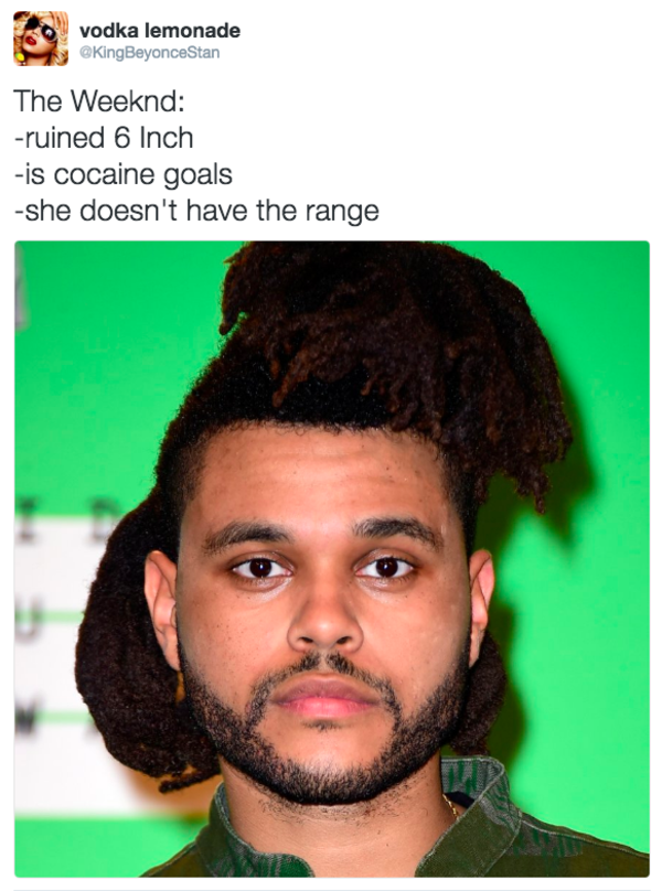 The Weeknd | She Doesn't Have the Range | Know Your Meme
