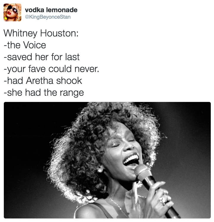 Whitney Houston (Had the Range) | She Doesn't Have the Range | Know ...