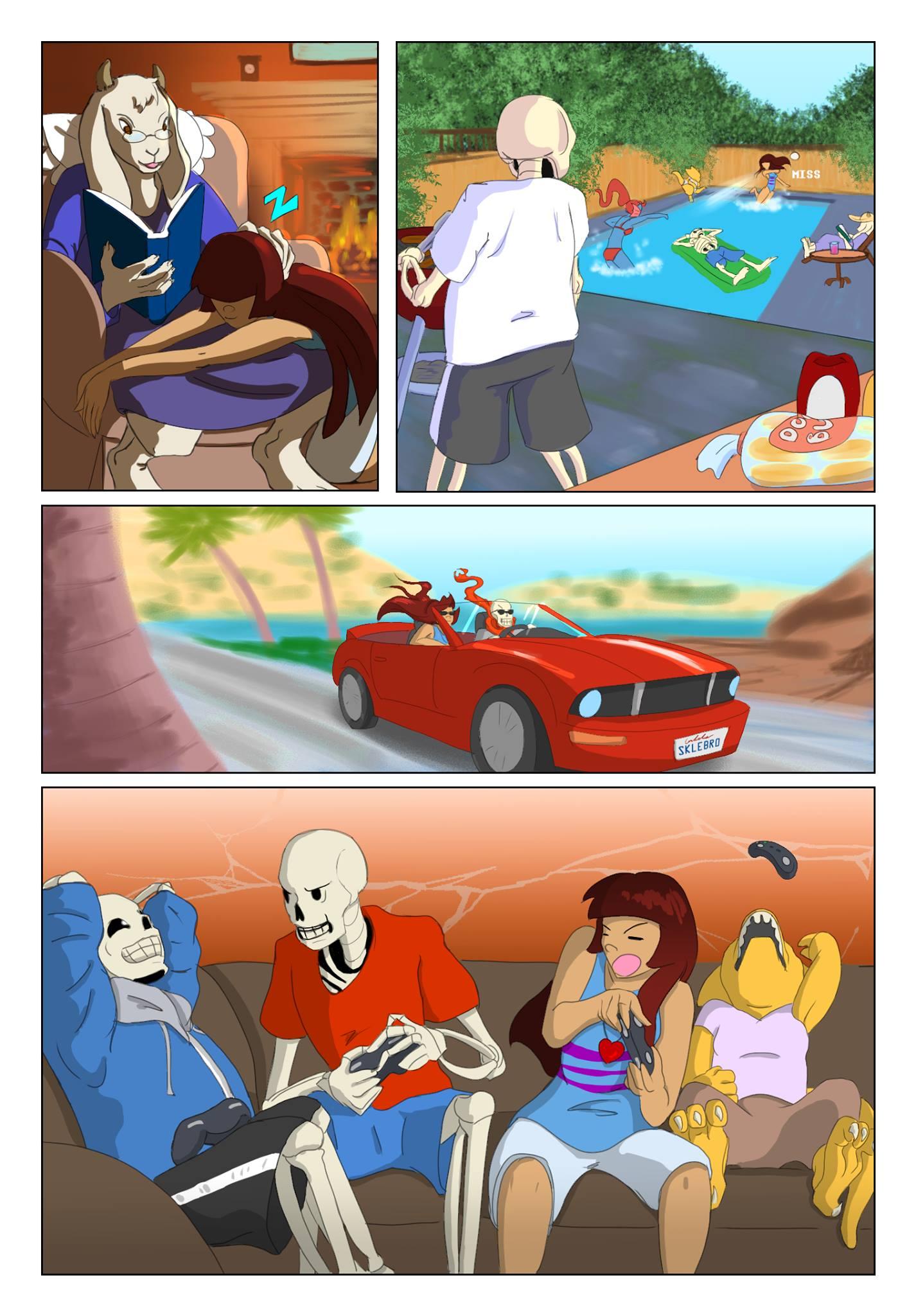 Summer Break | Undertale | Know Your Meme