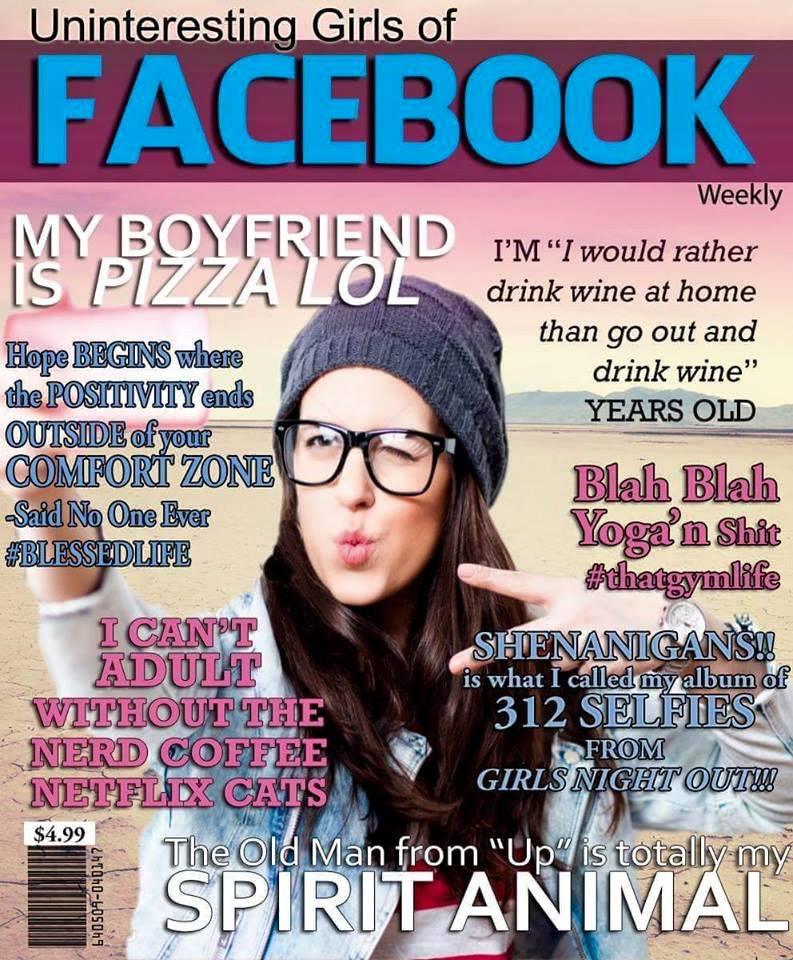 Facebook if it was in magazines' form | Facebook / Meta | Know Your Meme