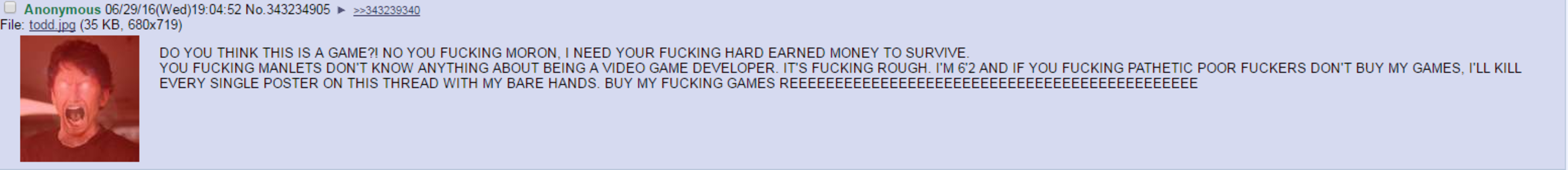 Angry Todd Howard | Todd Howard | Know Your Meme