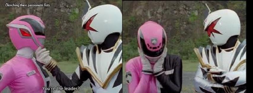 You're the leader? | Super Sentai | Know Your Meme