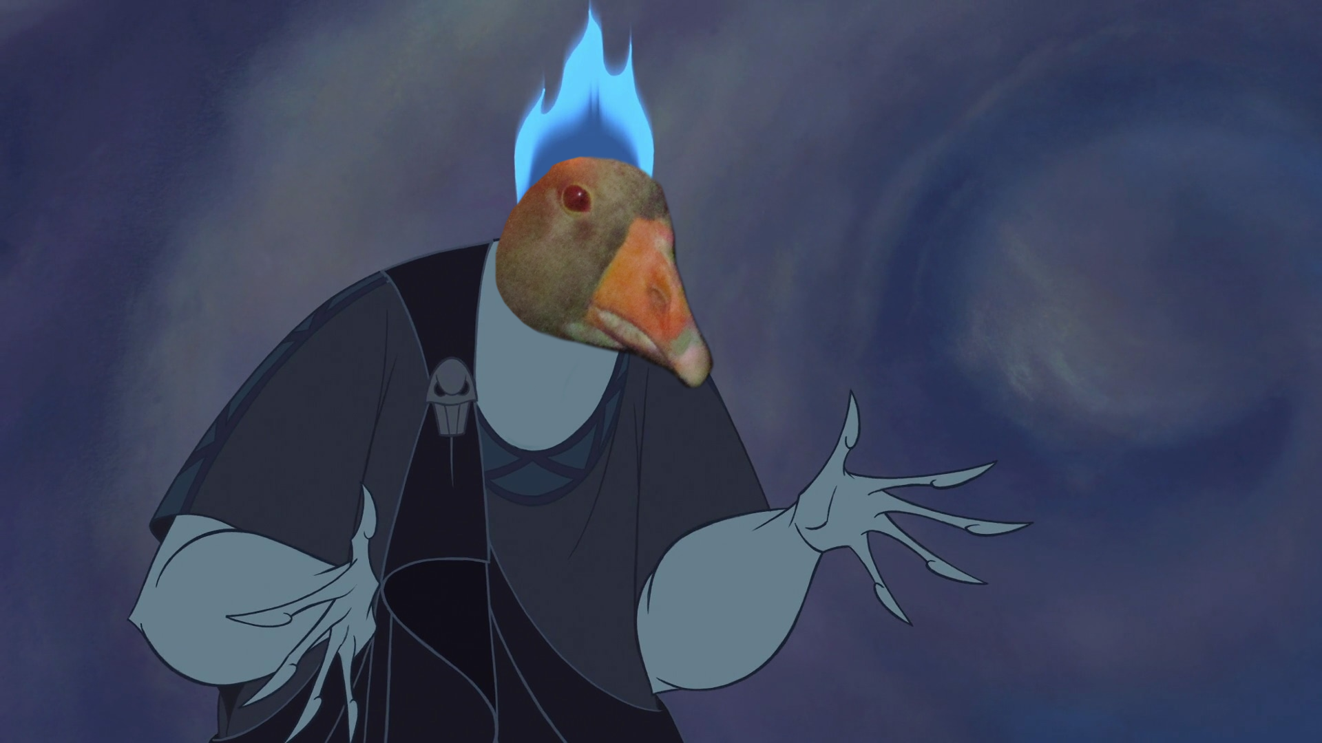 New Disney Villain | Goose on Fire / Fire Duck | Know Your Meme