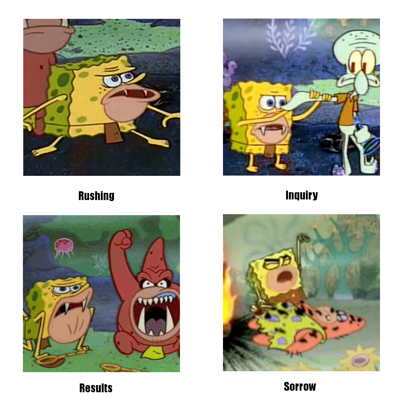 Mandatory | SpongeBob Comparison Charts | Know Your Meme
