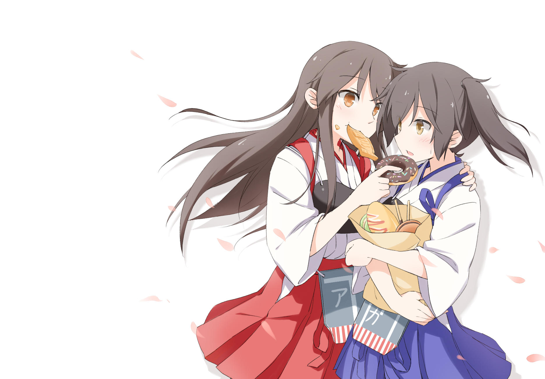 Akagi and Kaga eating | Kantai Collection | Know Your Meme