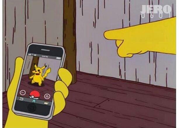 The Simpsons did it. | Pokémon GO | Know Your Meme