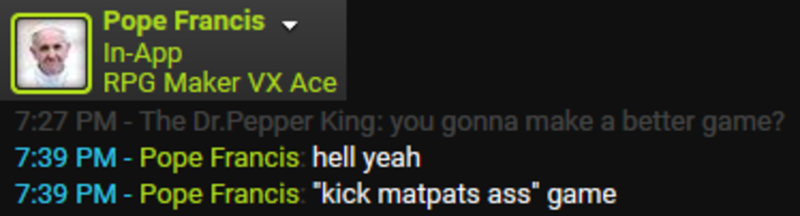 Pope makes a game | "Why I Gave The Pope Undertale" | Know Your Meme