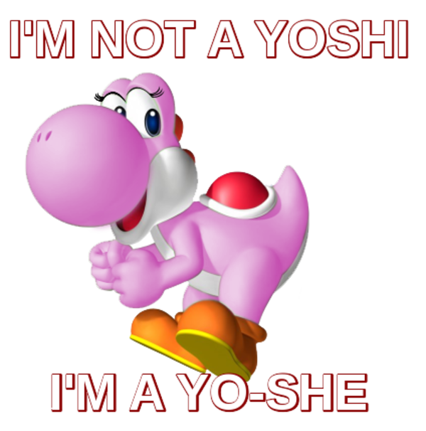 Yo-she | Yoshi | Know Your Meme