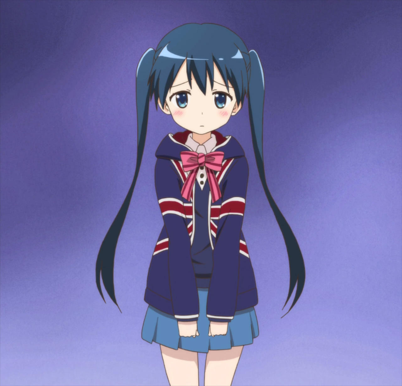 Ayaya in Karen's Hoodie | Kin-iro Mosaic / Kinmoza! | Know Your Meme