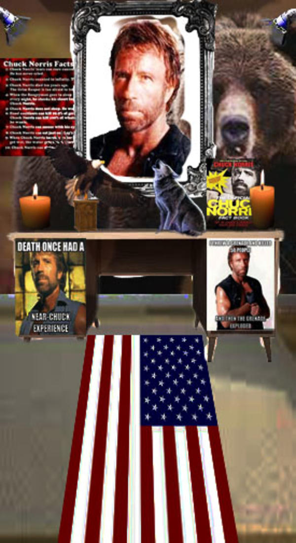 Shrine to Chuck Norris | Know Your Meme