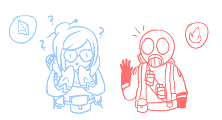 Cryomaniac and Pyromaniac | Overwatch | Know Your Meme