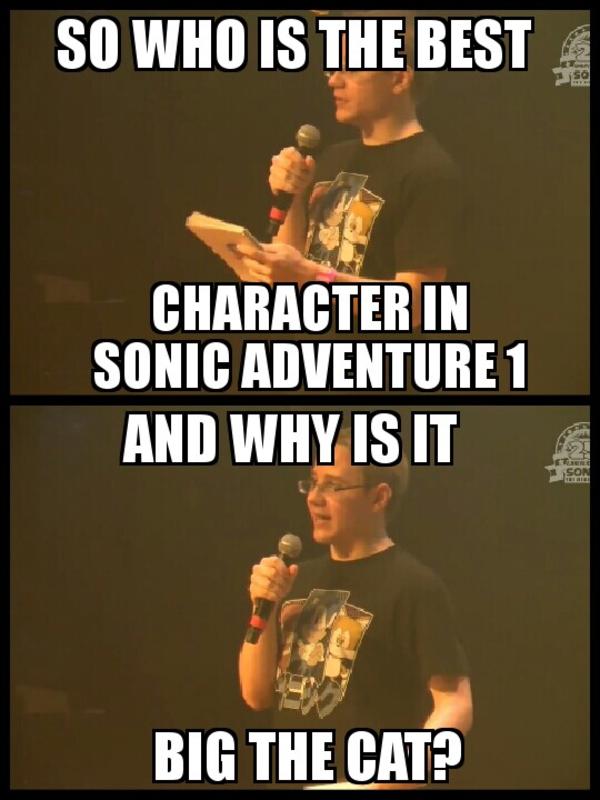 I bet this is Egoraptor's favorite part of the stream | Sonic the ...