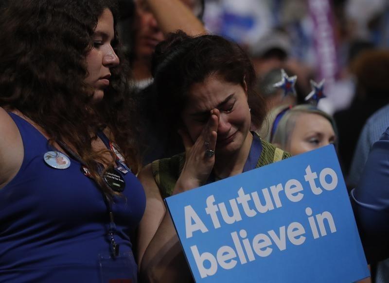 Crying Bernie Supporter | Crying Bernie Sanders Supporters | Know Your Meme