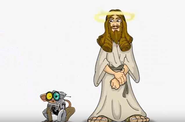 Jesus in a commercial | The Nutshack | Know Your Meme