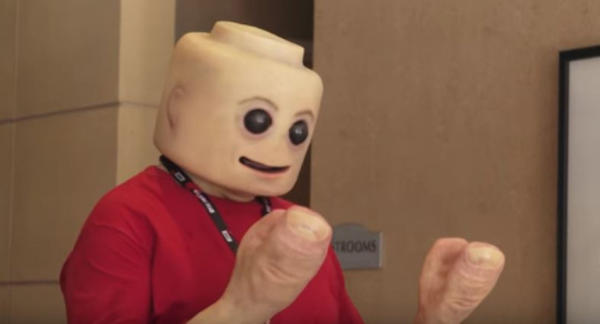 Real-life lego man | LEGO | Know Your Meme