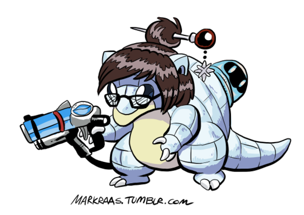 Alola Sandshrew Mei | Overwatch | Know Your Meme