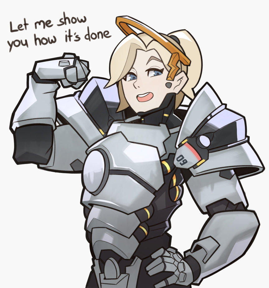 Overwatch, Mercy by SplashBrush | Overwatch | Know Your Meme